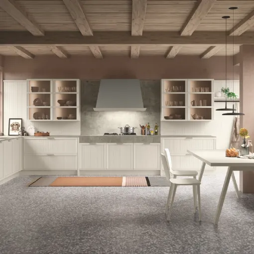 Cucine Classiche ad angolo
